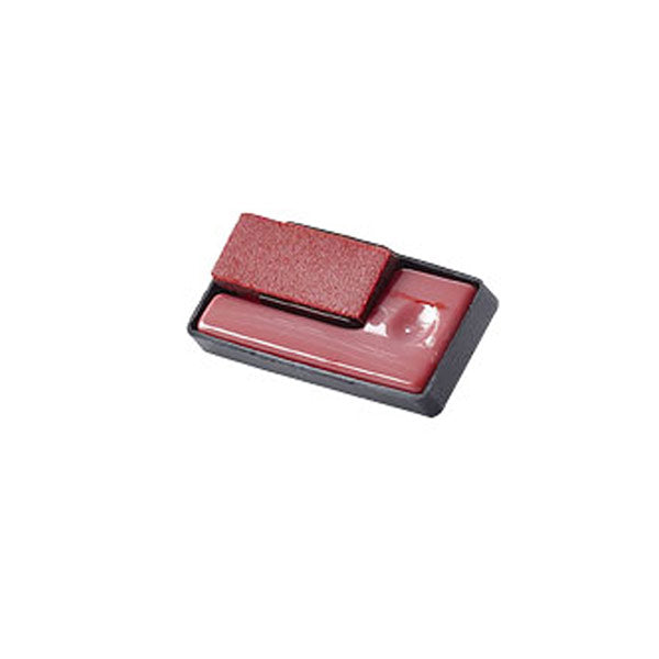 Reiner Red Type 2 Color Box Pre-Inked Pad and Holder (Sold ONLY in Set ...